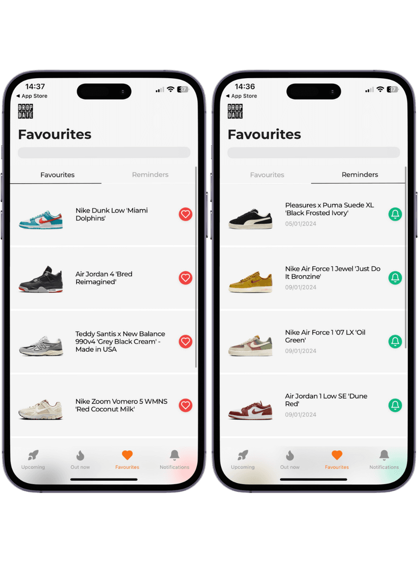 The Drop Date App | Never Miss a Sneaker Release Again